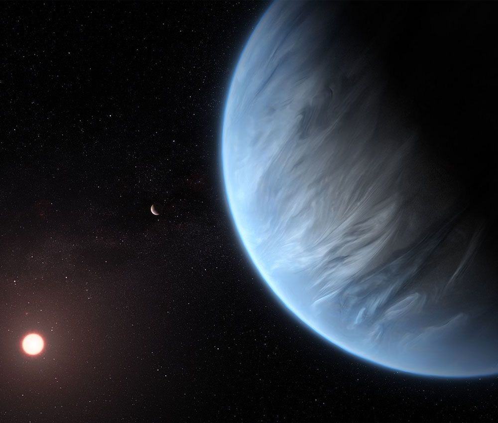 Detectan indicios de vida en un exoplaneta